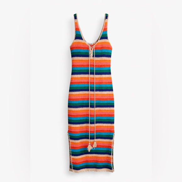 Roller Rabbit | Dresses | Roller Rabbit Crochet Rainbow Dress | Poshmark